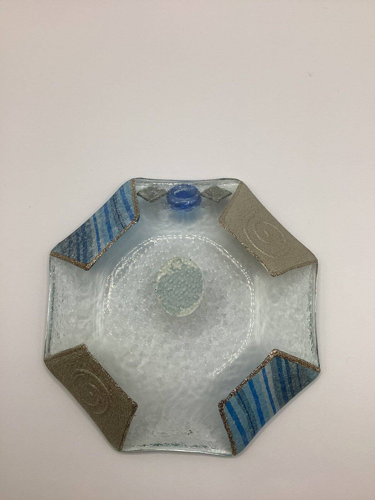 Unique Handmade in Israel Glass Dish by Lily Art - Etsy