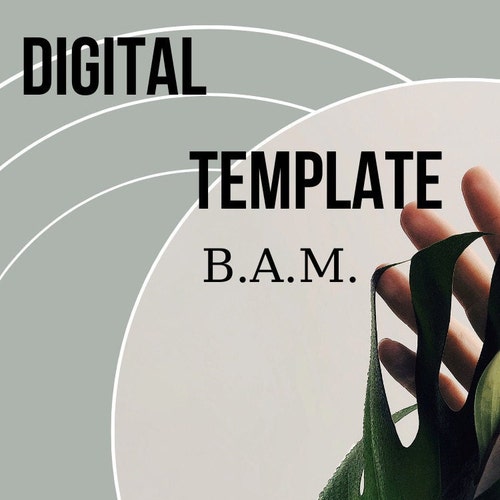BAMTemplate - Etsy