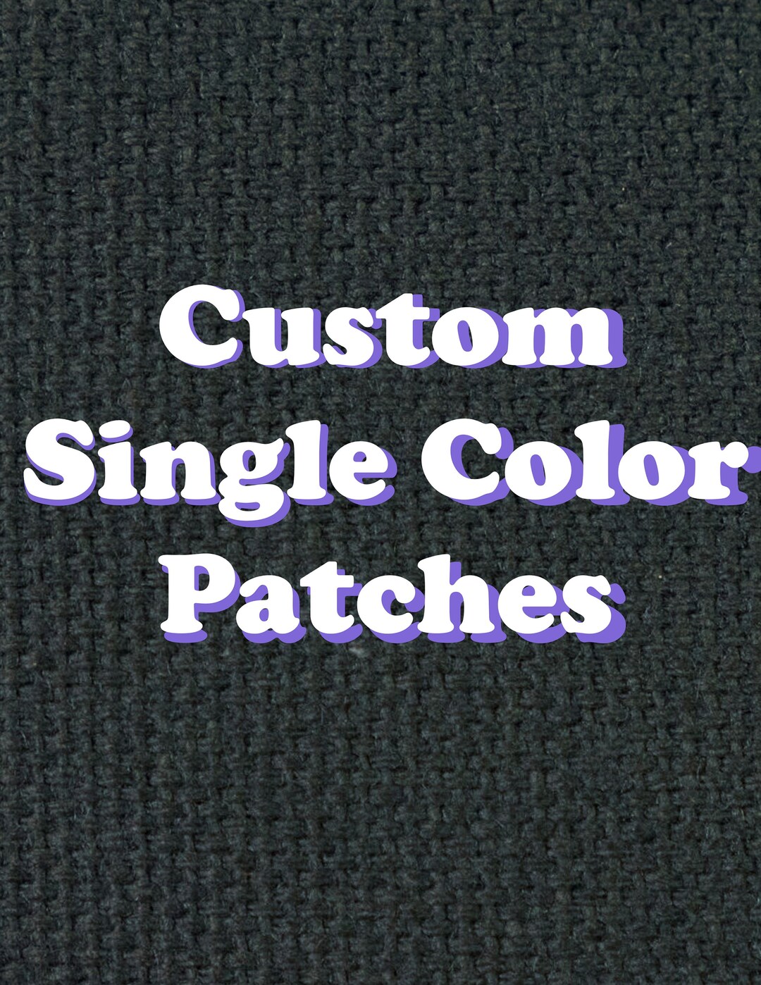 Custom Patches | Custom Black SEW ON Patch | Battle Jacket Patch | Band ...