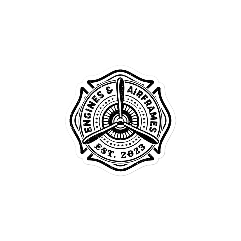 Engine & Airframes Logo Bubble-free Stickers - Etsy