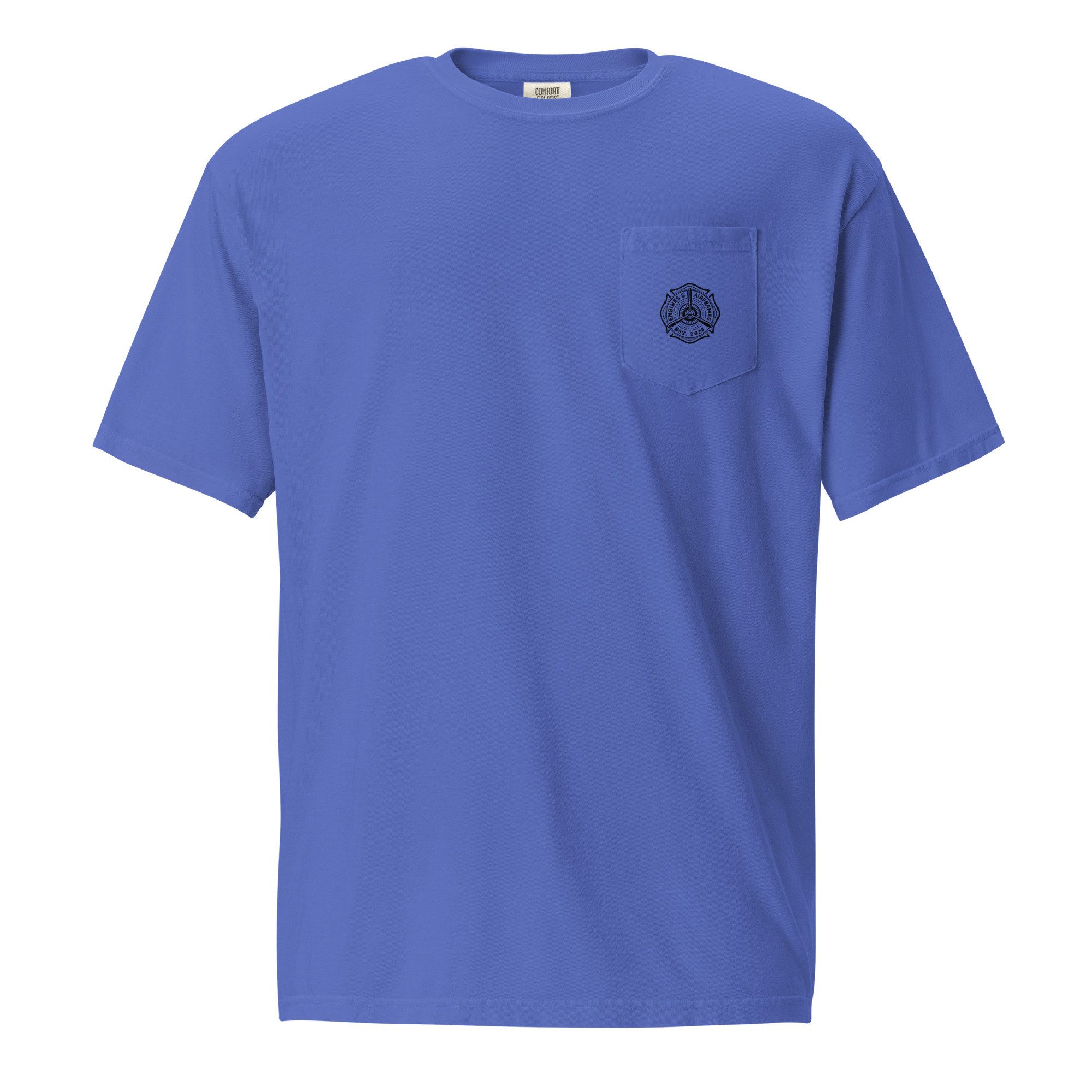 Engines & Airframes Black Logo - Comfort Colors Unisex Garment-dyed ...