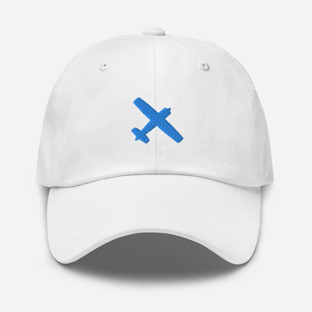 Blue Cessna Airplane - Dad Hat - Etsy