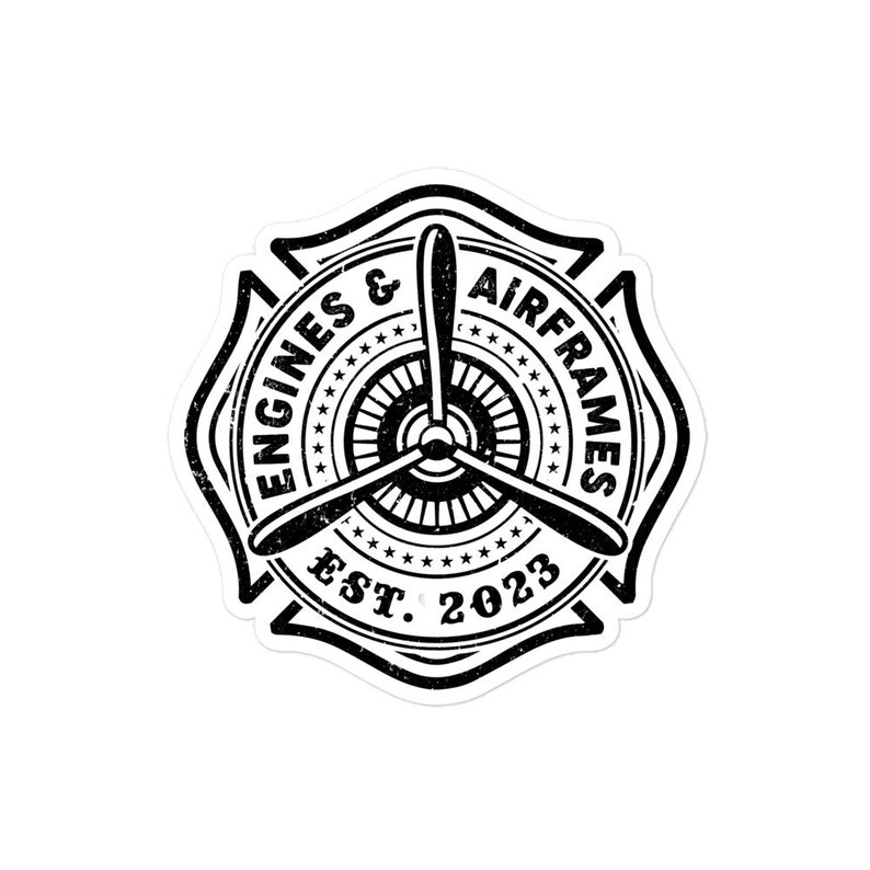 Engine & Airframes Logo Bubble-free Stickers - Etsy