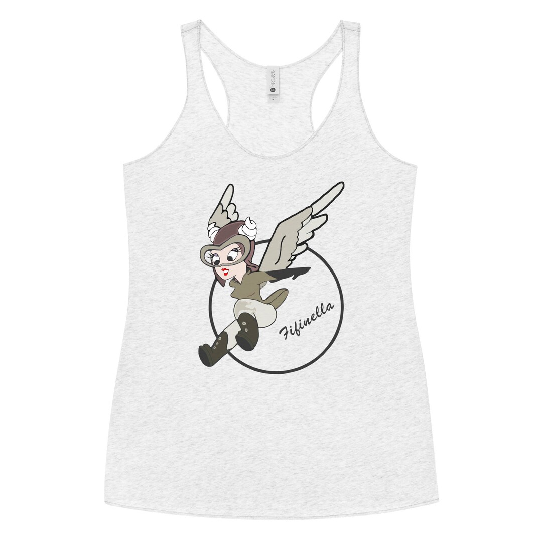 Fifinella - Women Airforce Service Pilots (WASP) - Women's Racerback ...