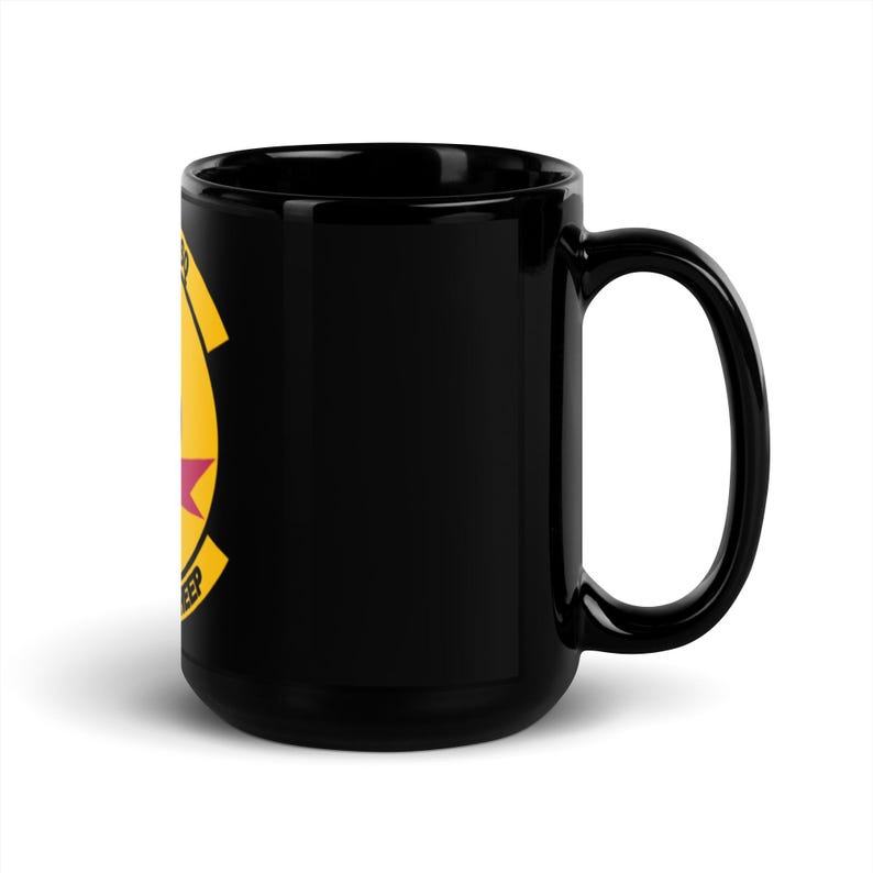 8th Fighter Squadron - “the Black Sheep” - Black Glossy Mug - Etsy