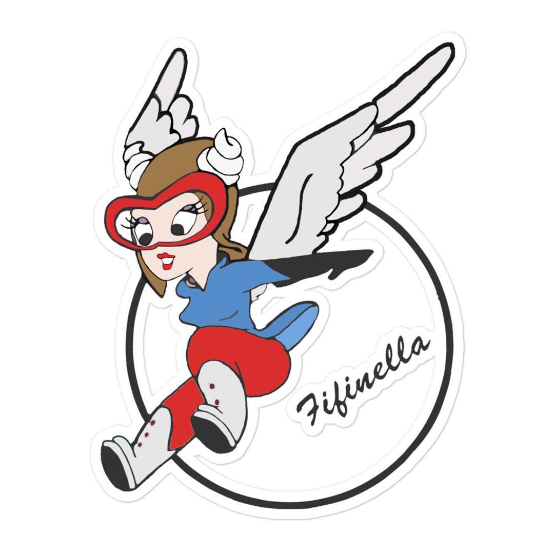Patriotic Fifinella Gremlin - Aviation History WWII - the Women ...