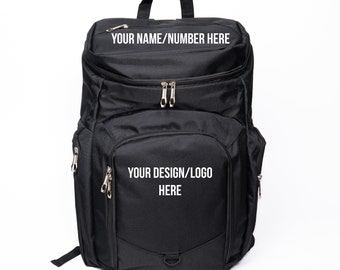 Personalized Sports Backpack - Etsy