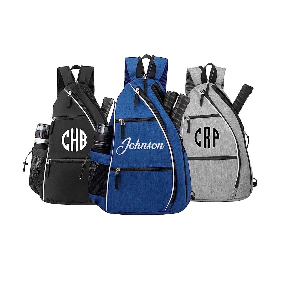 Personalized Sports Backpack, Customizable Sports Bag, Pickleball Bag ...