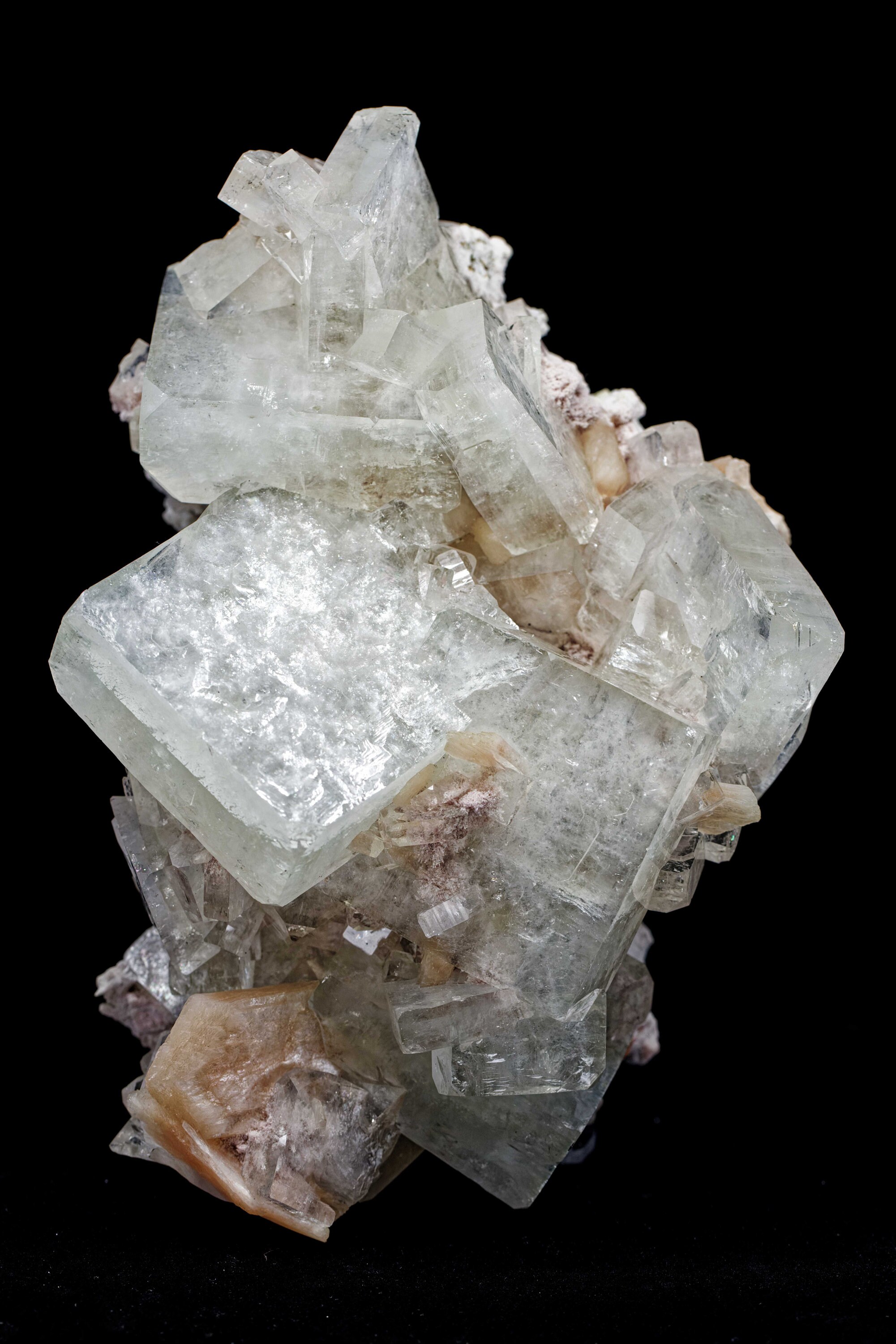 Square Apophyllite in Matrix — Hunter Rock and Mineral