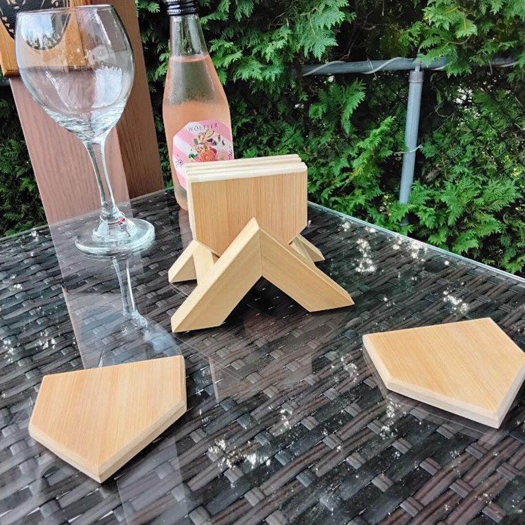 Home Plate Coaster Set With Stand, Baseball Coaster Set, Baseball Gift ...