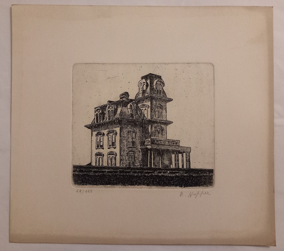 Etching Edward Hopper Radierung, Eau-forte, Aguafuerte - Etsy Canada