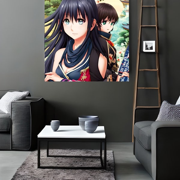 Anime wall art - Etsy.de