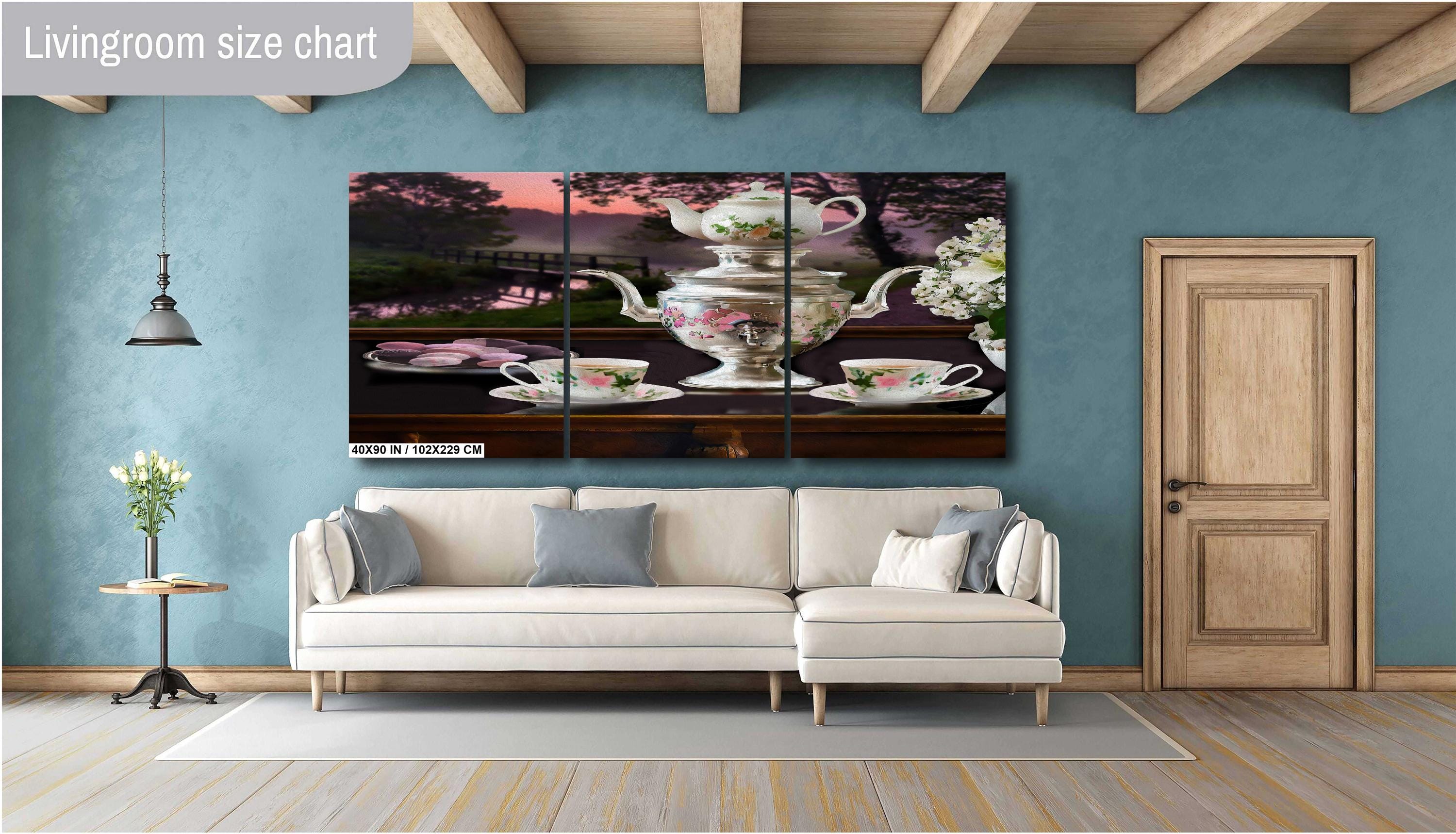 Samovar With Teapot and Flowers: Near Eastern Countries, Tea, Metal ...