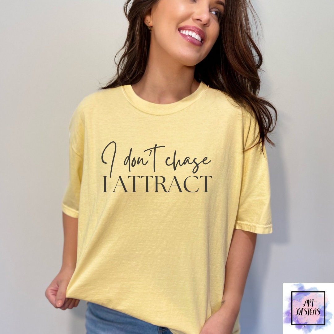 I Don't Chase I Attract Svg, Self Love Club, Self Love Sgv, Svg ...