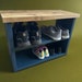 Solid Wooden Rustic Shoe Rack Farmhouse Shoe Style Storage Handmade ...