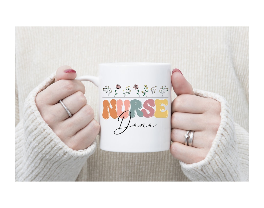 Nurse Coffee Mug Gift for Nurse Personalized Gift for Nurse Graduation ...