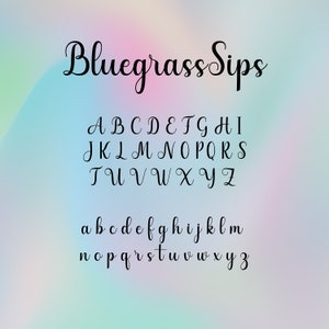 Personalized Birth Flower Coffee Cup Gift With Name Iced Coffee Glass ...