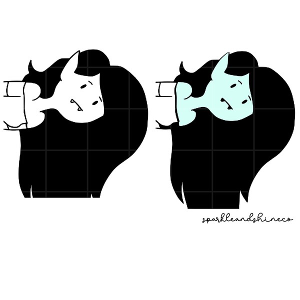 Marceline Adventure Time Svg - Etsy
