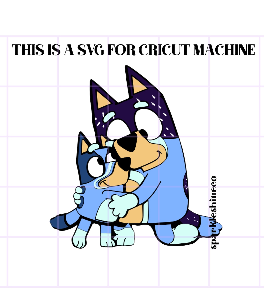 Bluey Svg Bluey Svg Cricut Bluey and Dad Svg Bluey Dad Svg Bandit Svg ...