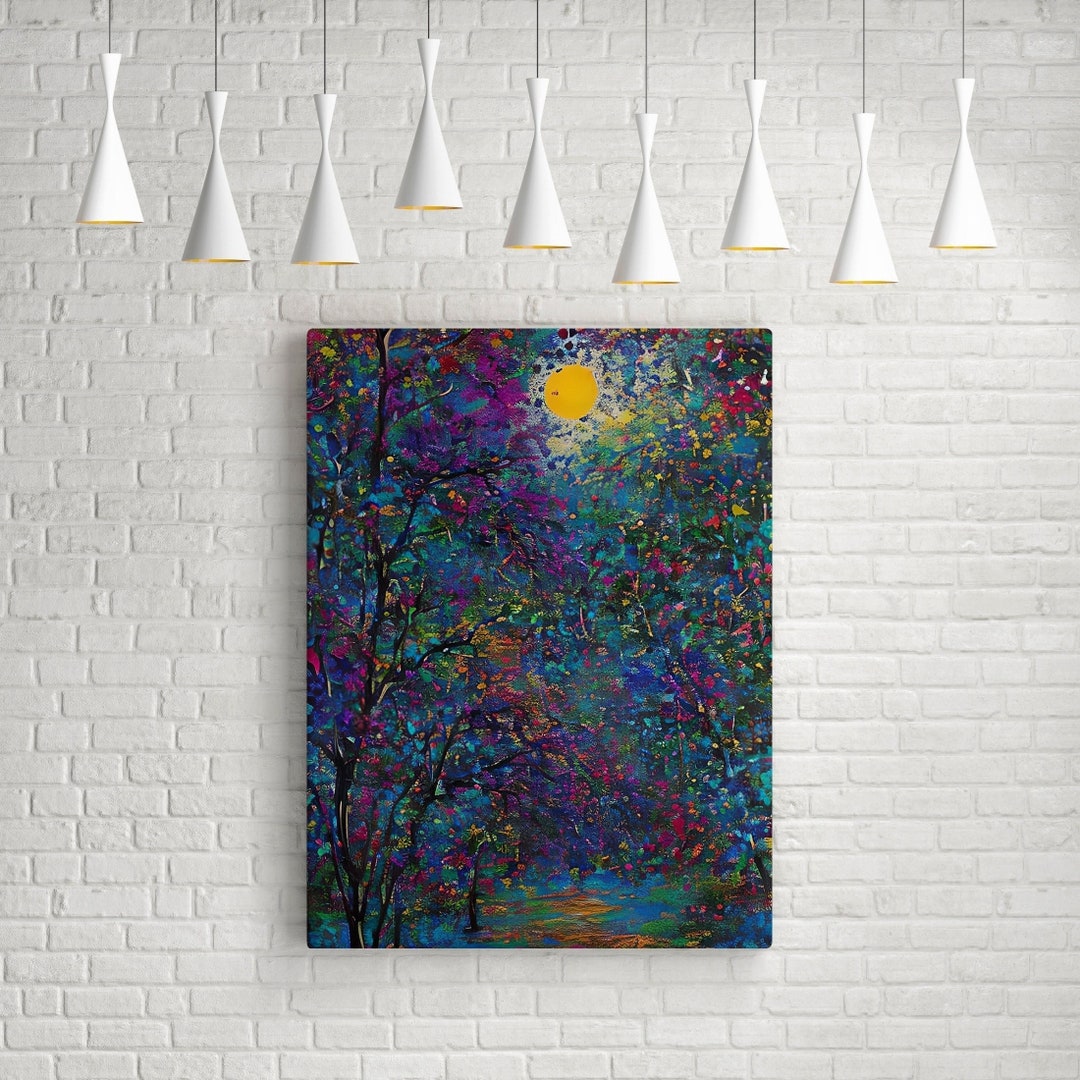 Ai-generated Abstract Art, Pointillism, Impressionism, Ai-generated ...