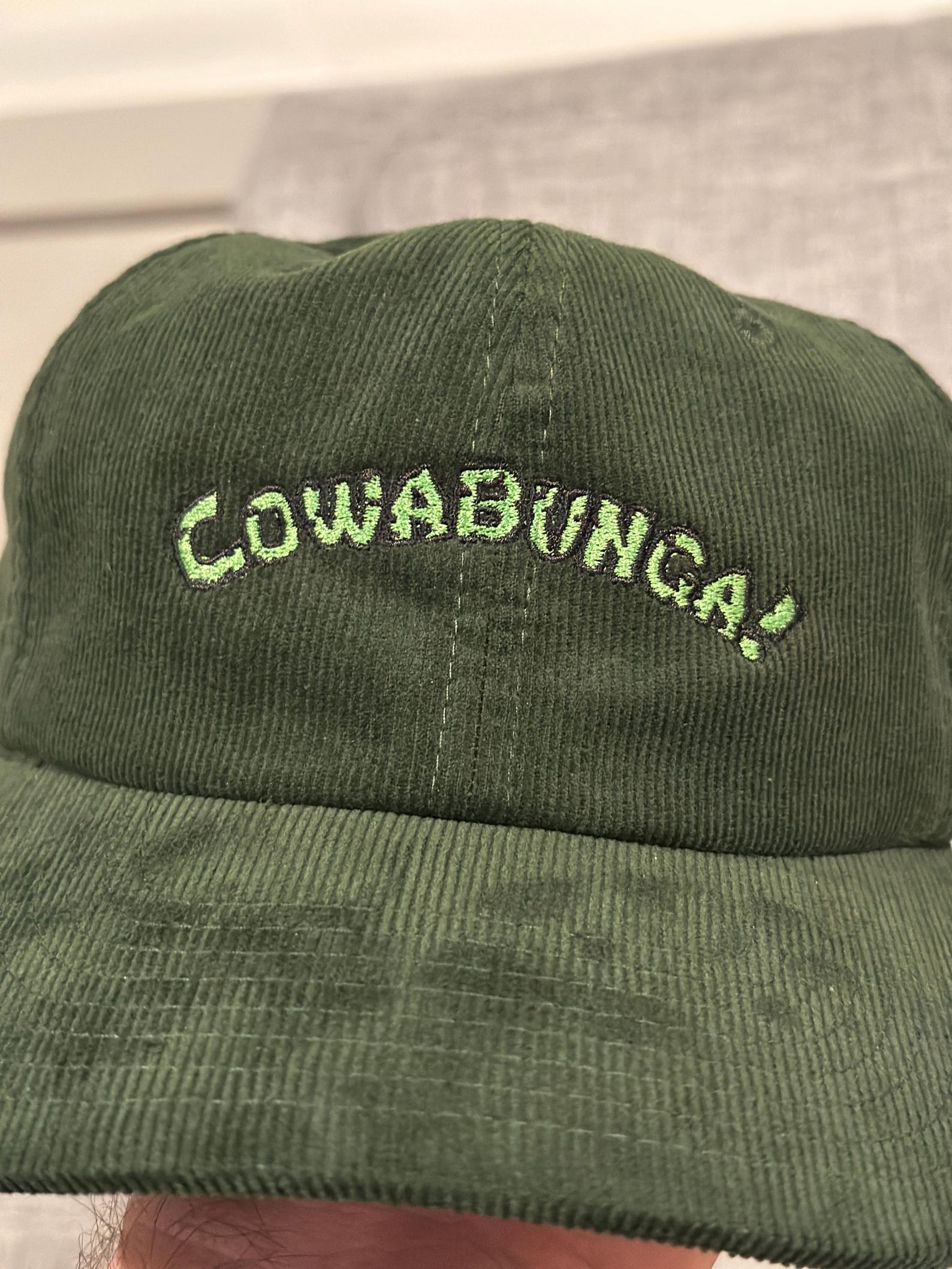 Cowabunga! Corduroy Hat - Etsy