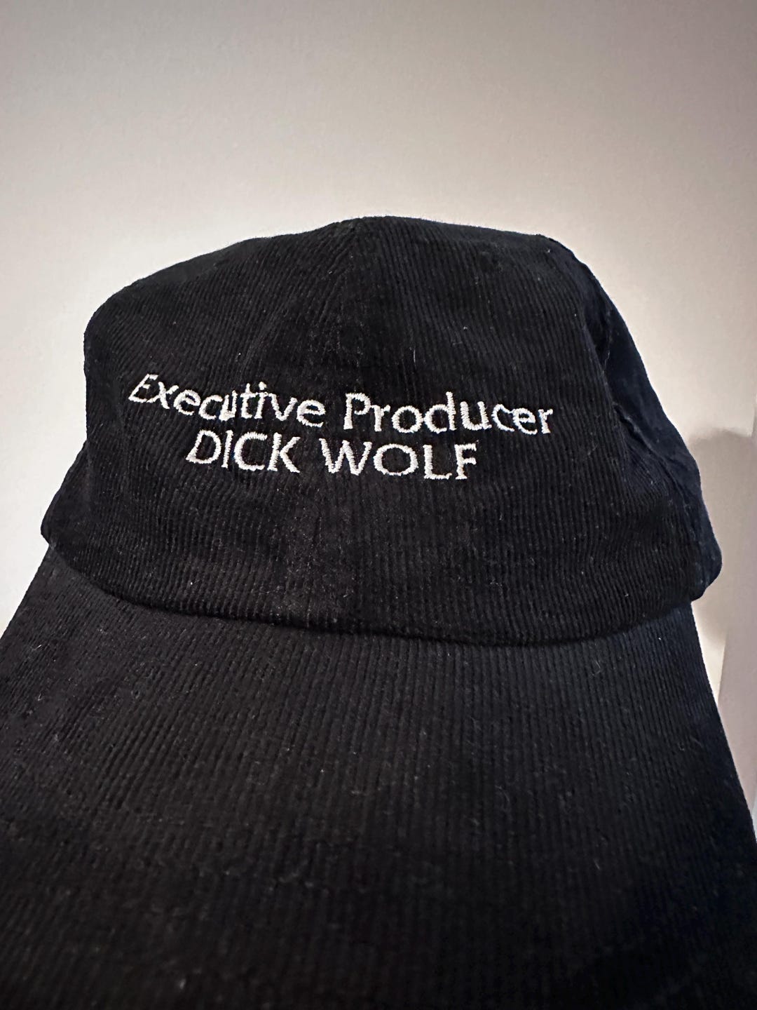 Executive Producer Dick Wolf Vintage Corduroy Cap - Etsy