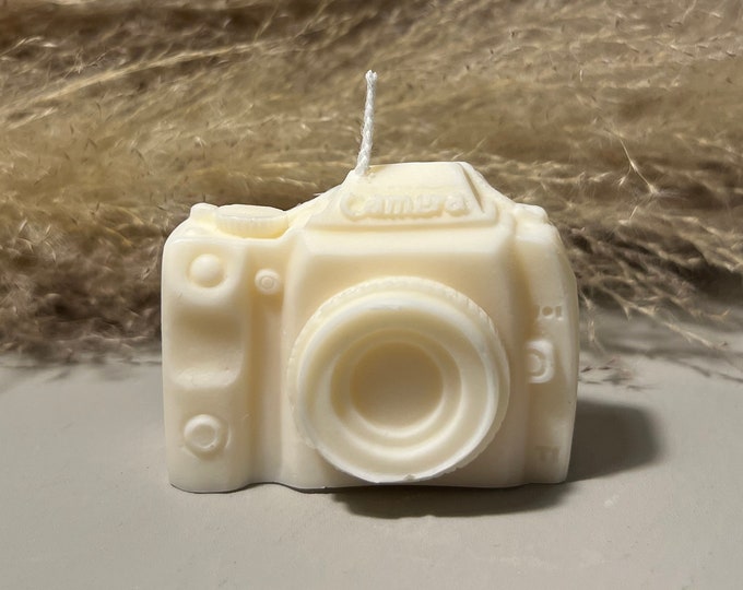 Camera Candle Photographer Gift, Photography Gift, Cool Candle, Holiday ...