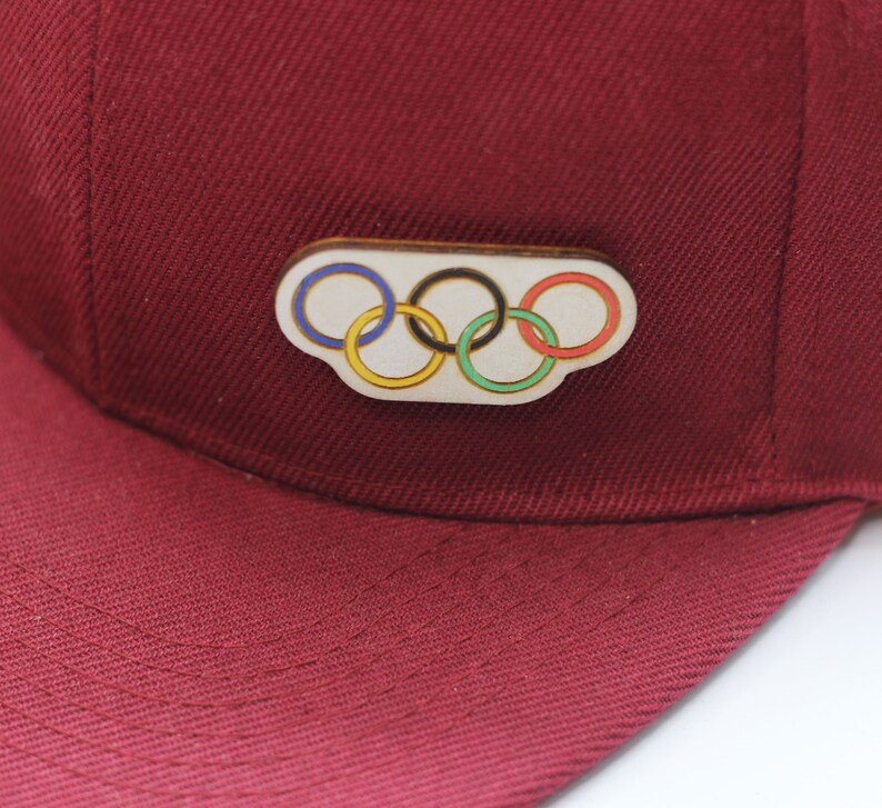 Olympic Rings Wooden Pin - Etsy