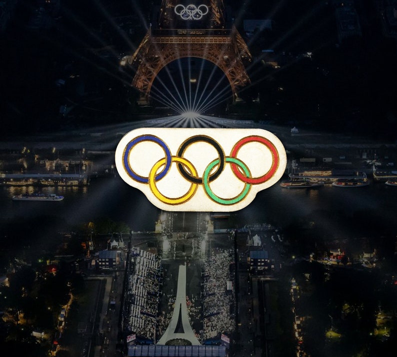 Olympic Rings Wooden Pin - Etsy