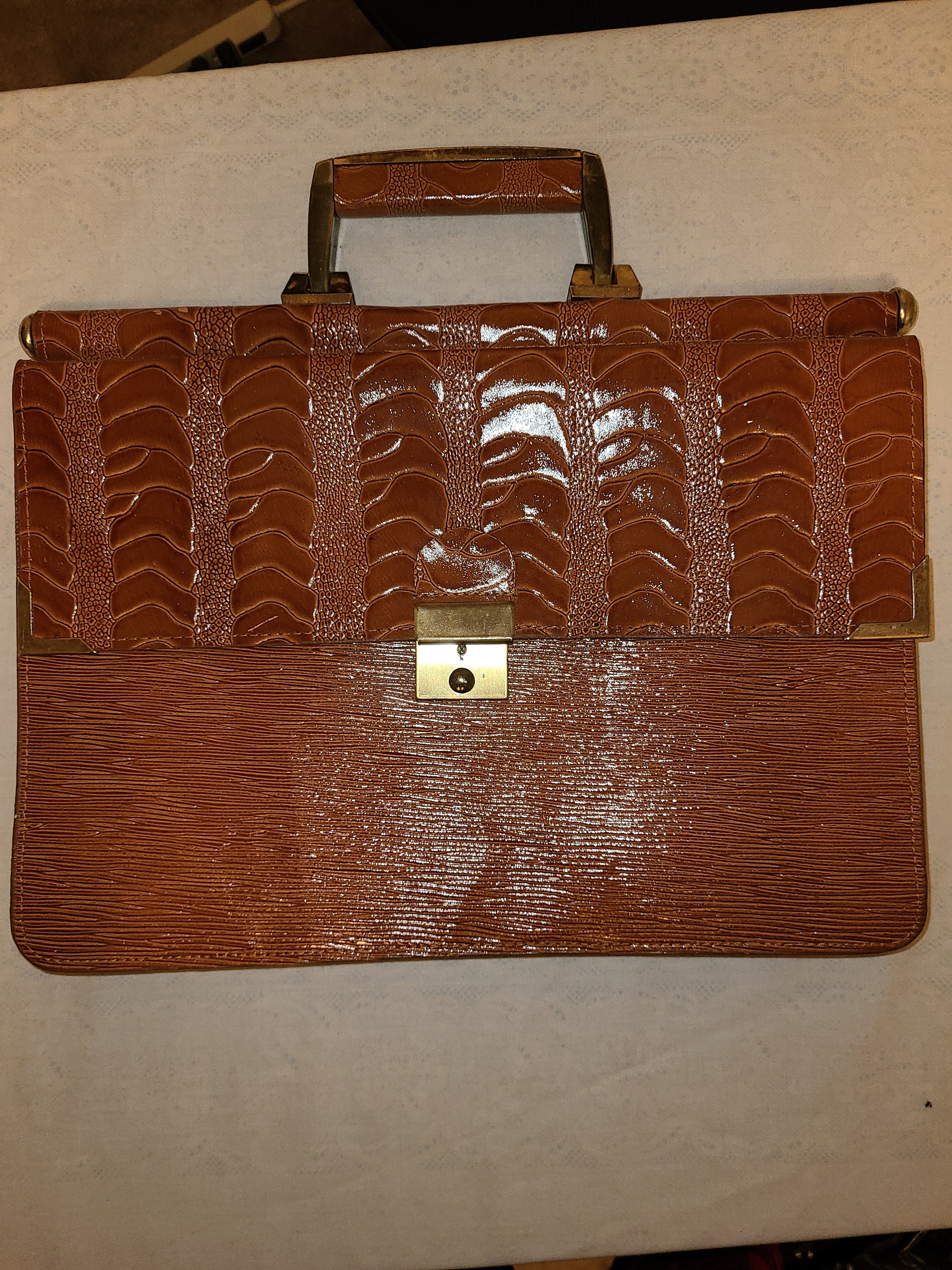 Allan Edwards Vintage Wavy Clutch Conatining Two Smaller Purses - Etsy