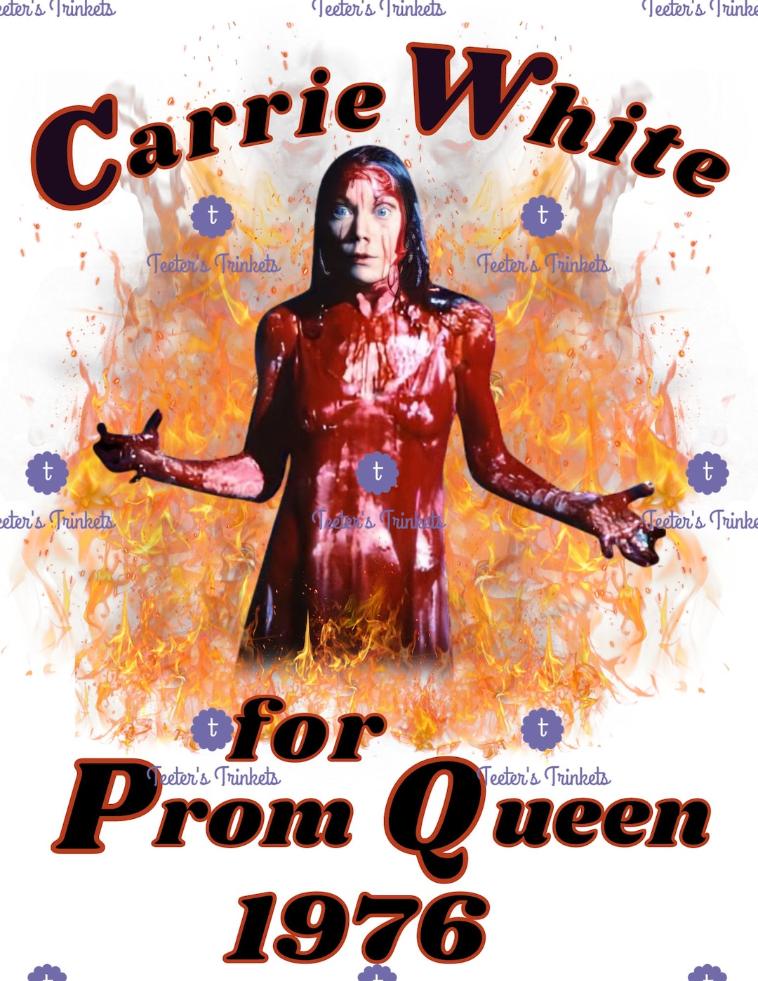 Carrie White for Prom Queen Png Pdf Sublimation File - Etsy