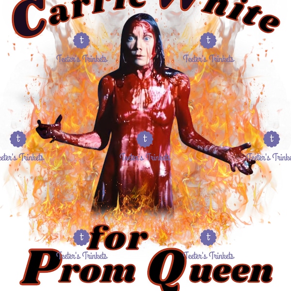 Carrie Queen Png - Etsy