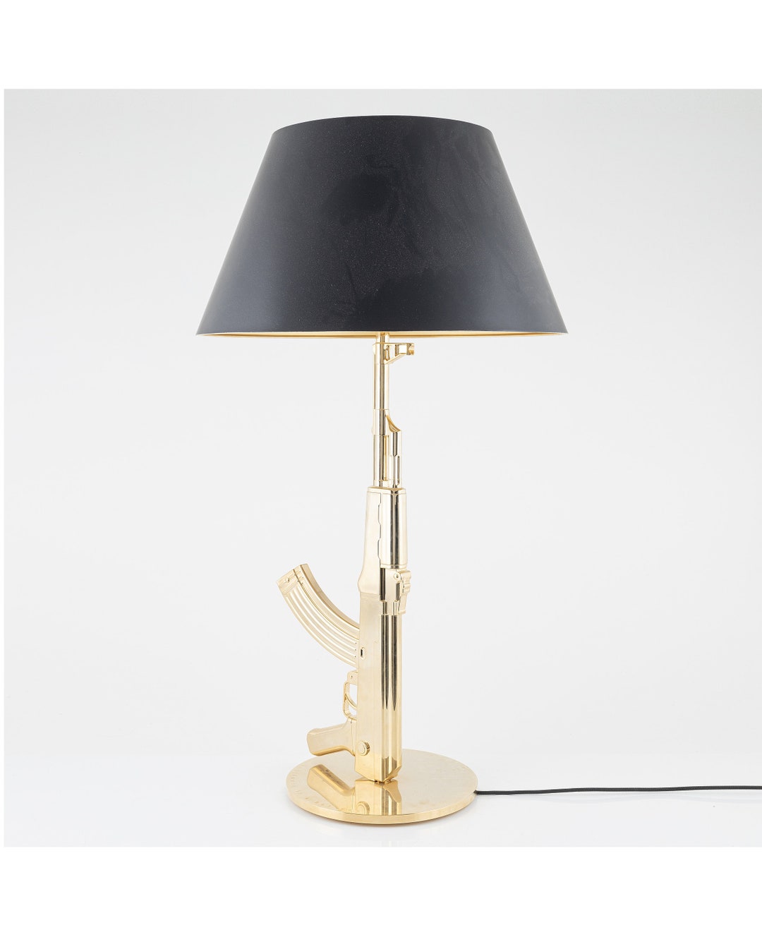 Philippe Starck Gold Plated Guns Table Lamp Limited Edition Social ...