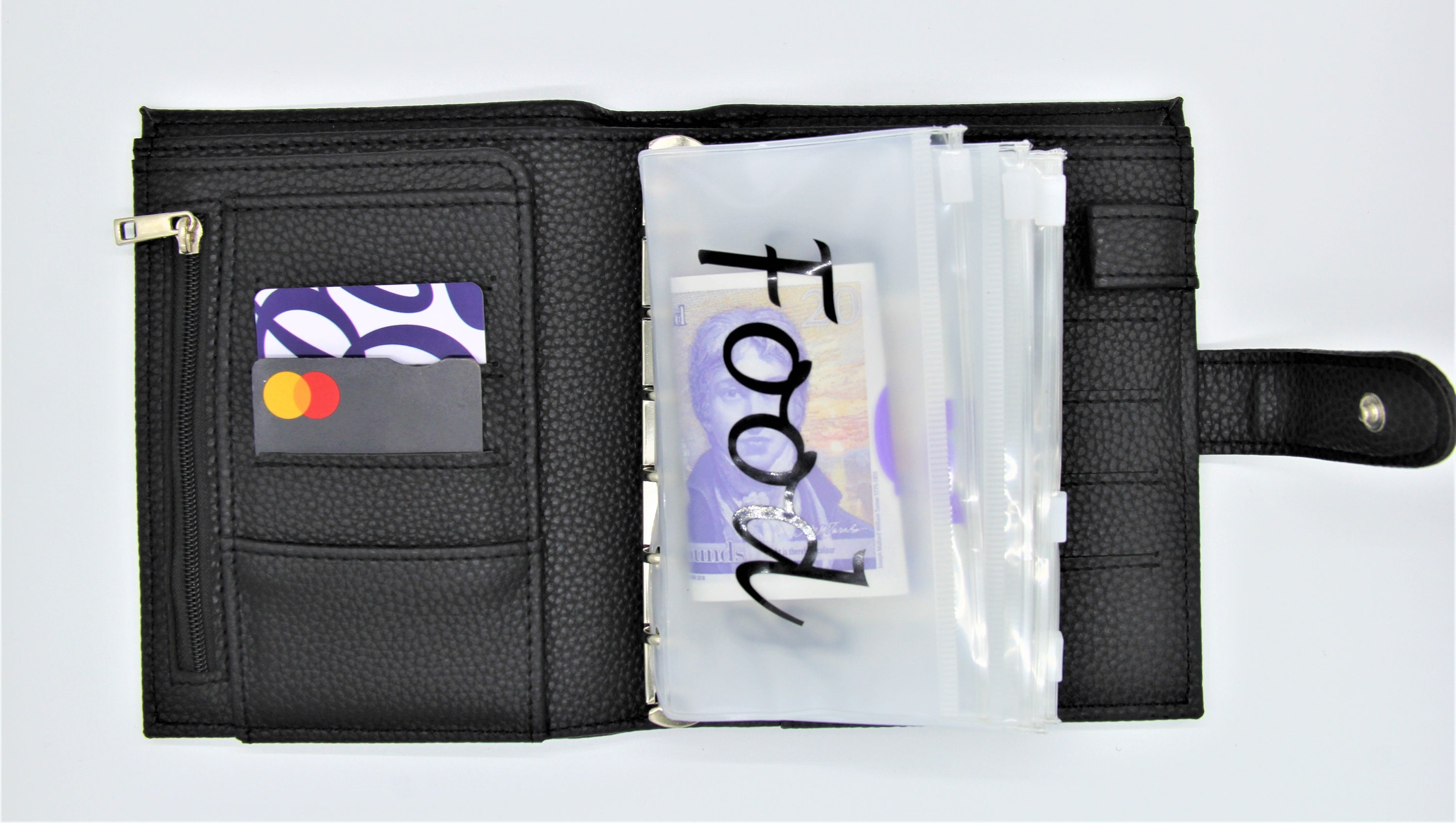 Leather Pocket Planners A7 Binder Money Wallet Organiser - Etsy