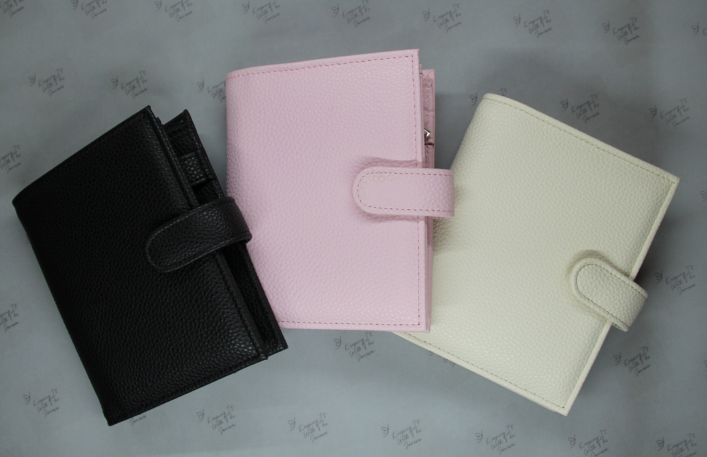 Leather Pocket Planners A7 Binder Money Wallet Organiser - Etsy