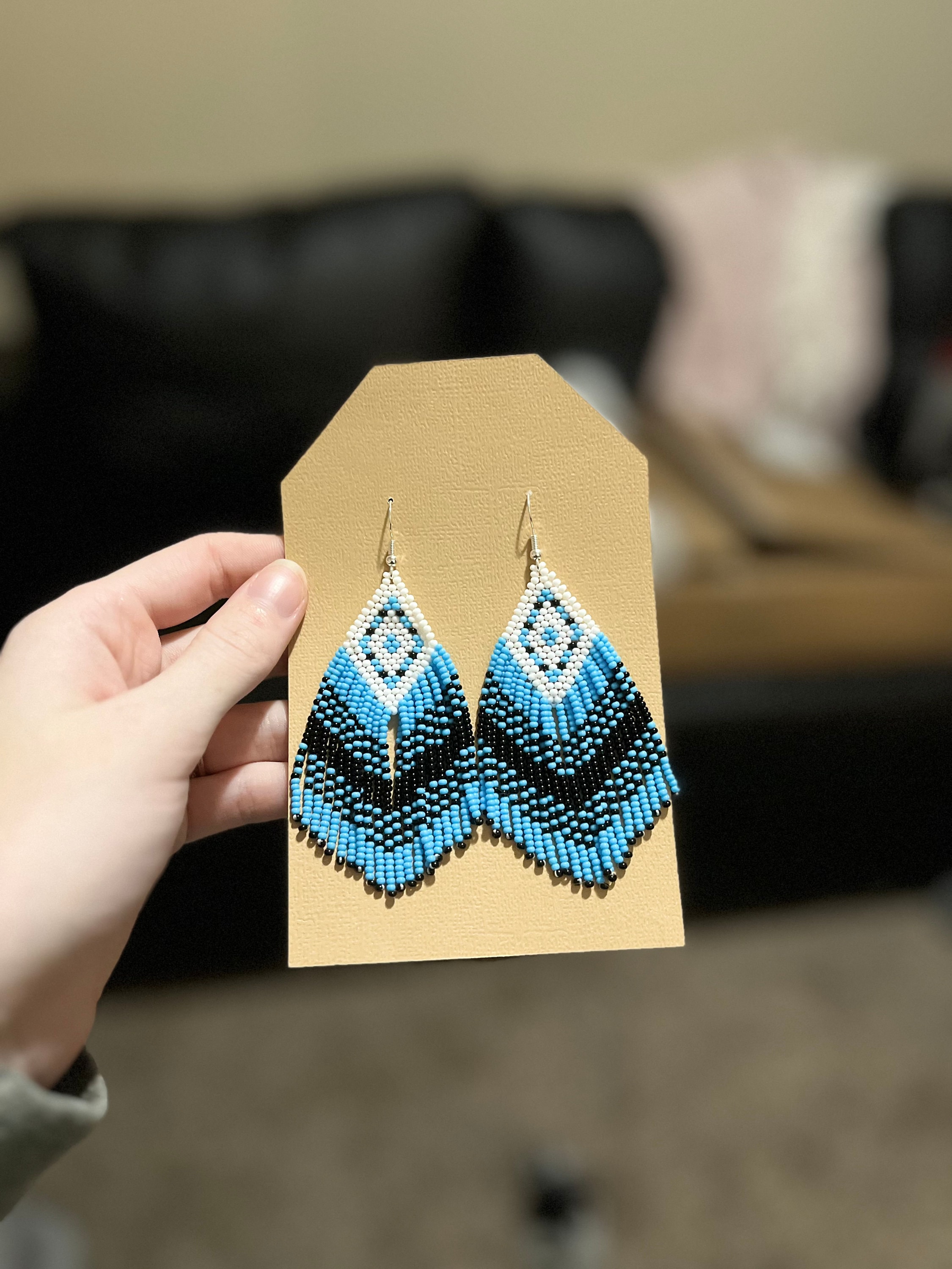 Indigenous Earrings, Indigenous Art, Cherokee Jewelry, Fringe Earrings ...