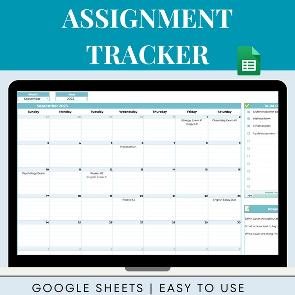 Deadline Spreadsheet - Etsy