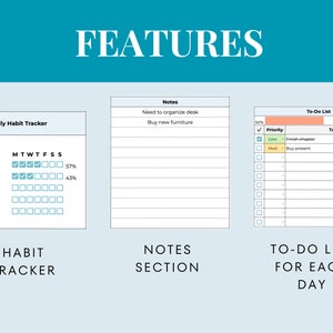 Digital Weekly Planner | Digital Planner | Google Sheets Template ...