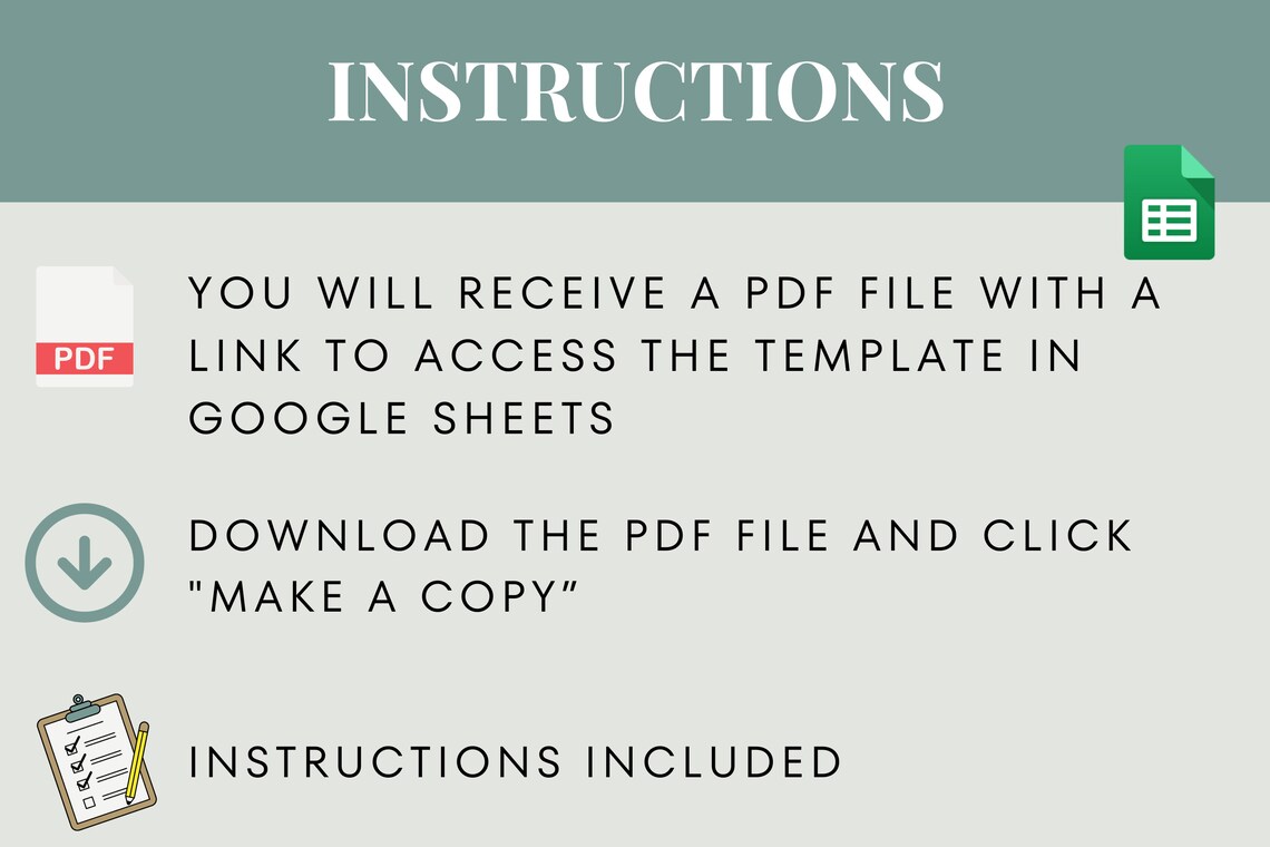 Task Planner Google Sheets | Digital Planner Template | Digital Smart ...