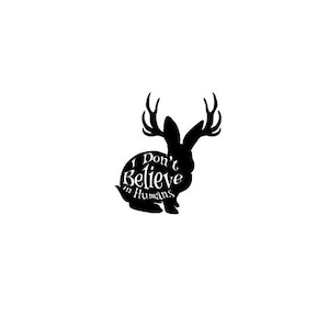 Jackalope B SVG, Keychain SVG, Cricut, Silhouette, Instant Download ...