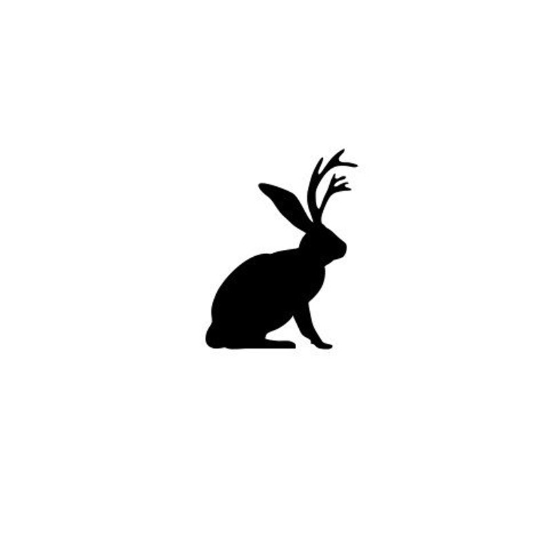 Jackalope C SVG, Keychain SVG, Cricut, Silhouette, Instant Download ...