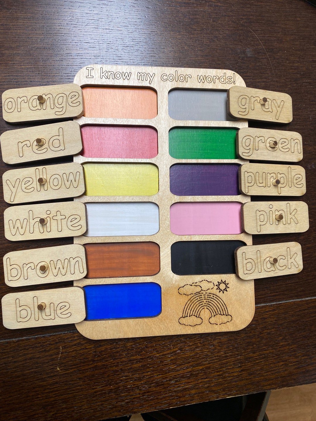 Color Puzzle, Enhance Your Child's Learning, Teaching Colors, Color ...