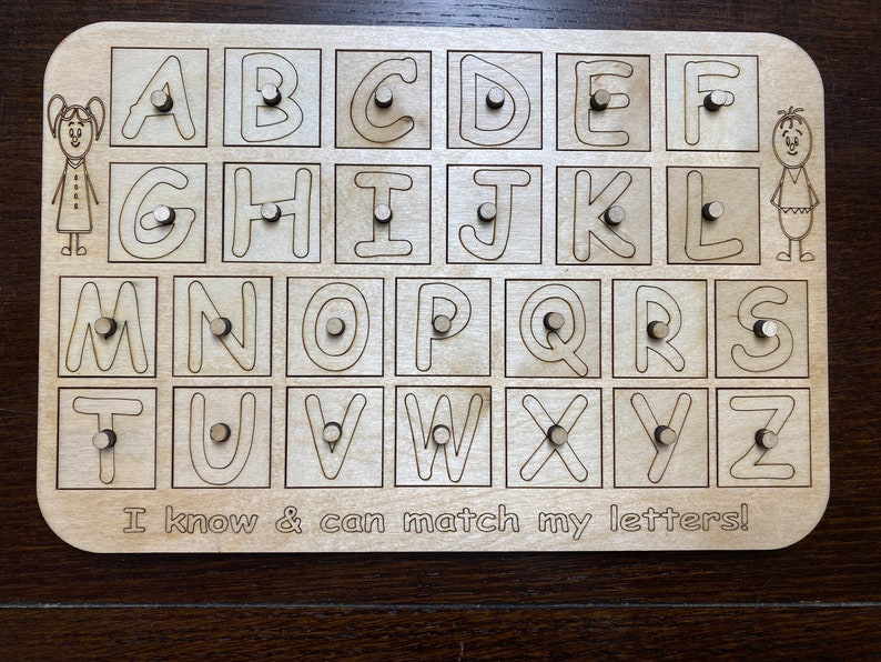 Assess Your Child's Learning With Our Unique Alphabet Puzzle Perfect ...
