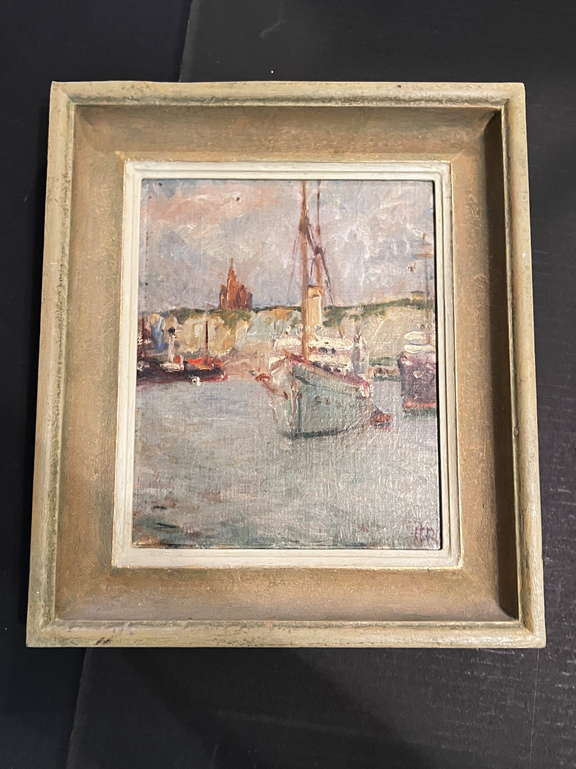 Rare Original Antique Oil Painting by Richard Heyworth (1862 - 1942 ...