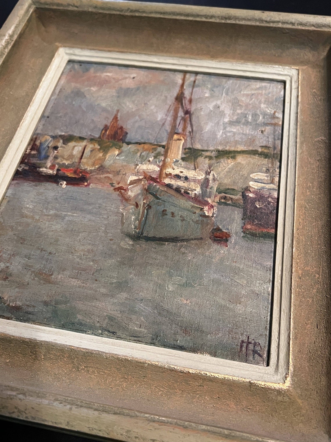 Rare Original Antique Oil Painting by Richard Heyworth (1862 - 1942 ...