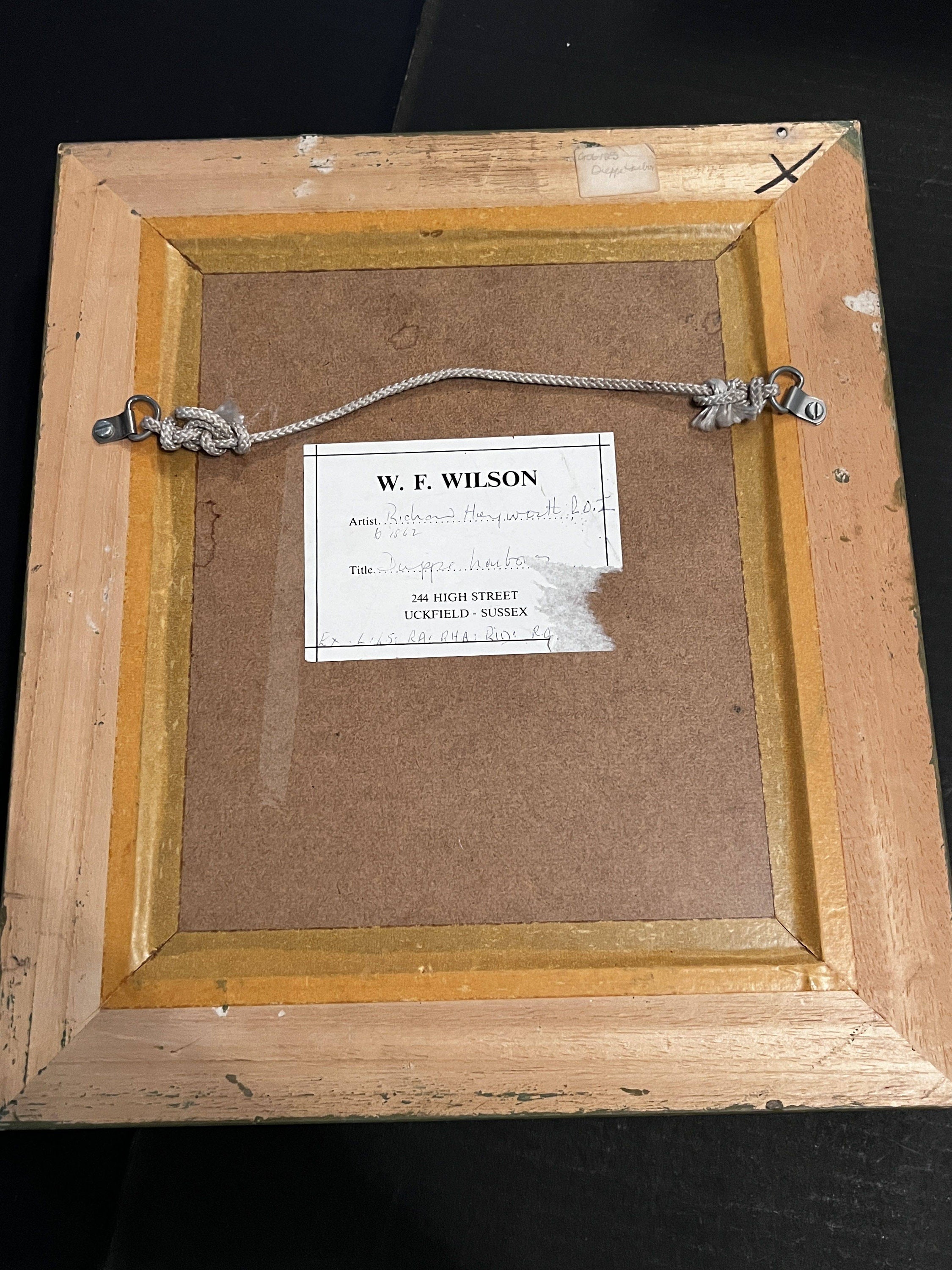 Rare Original Antique Oil Painting by Richard Heyworth (1862 - 1942 ...