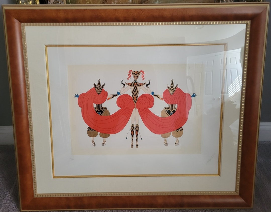 Erte (romain De Tirtoff ) "carnival" Limited Edition Serigraph on ...