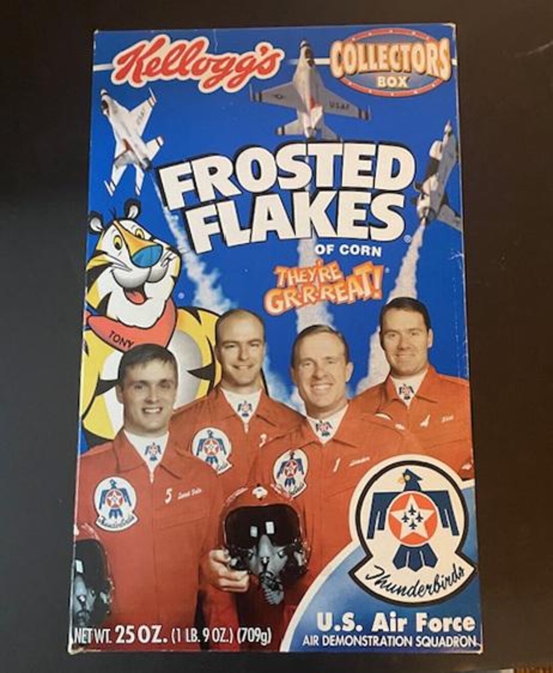 Vintage Frosted Flakes Cereal Box – Featuring U.S. Air Force ...