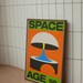 Space Age 60s Vintage Digital Poster - Etsy