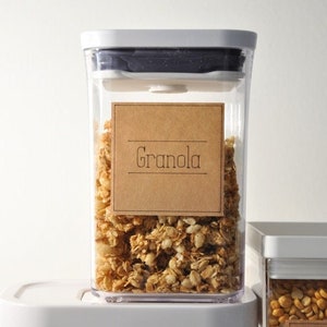 Modern Farmhouse Pantry Labels - Etsy